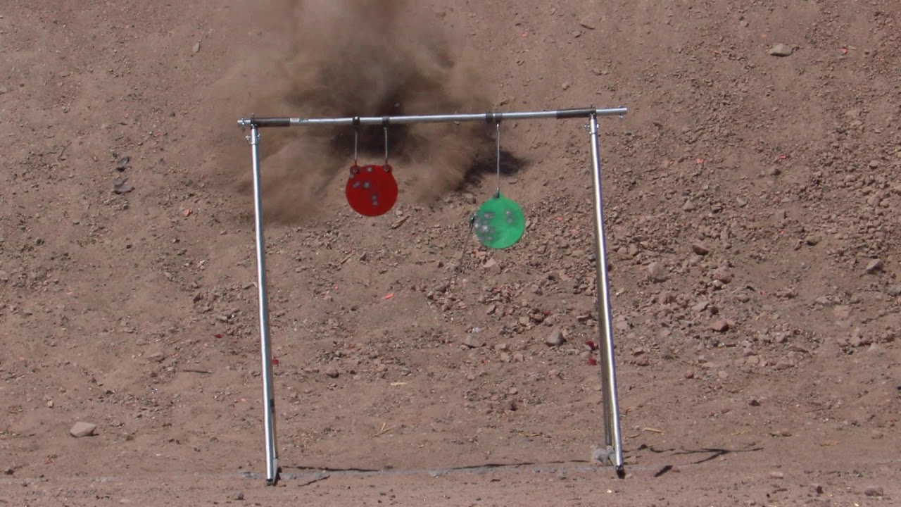 308 Orange Target Sideways - YouTube