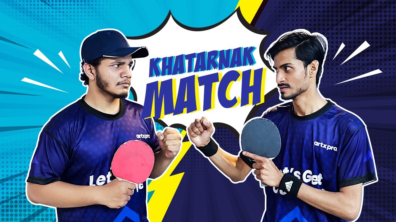khatarnak match hugaya | table tennis | Vlog 2 | - YouTube