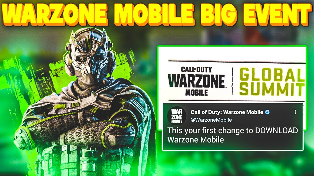 WARZONE MOBILE BIG EVENT! Time to Download 🔥 Warzone Mobile Beta ...