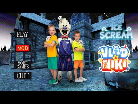 Playing As Vlad And Niki In Ice Scream Factory Mod | Vlad And Niki Ice Scream 4 Mod | Granny Mod