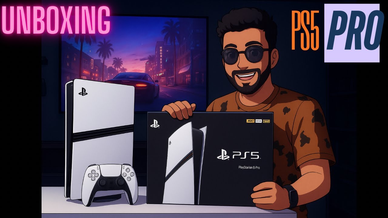 NEW PS5 Pro Unboxing & Setup - Everything Inside the Box | Sabse ...