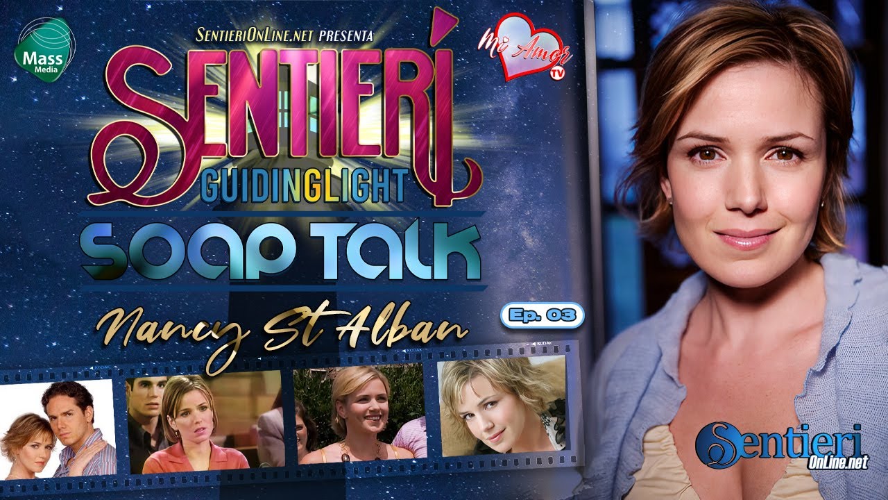 Nancy Saint Alban (Michelle Bauer) | Sentieri GL Soap Talk - YouTube