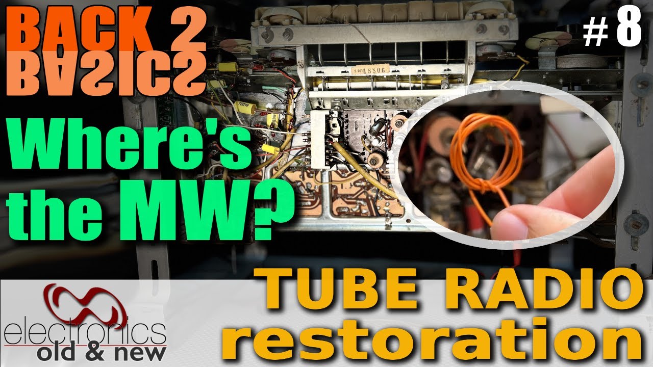 We've got LW and SW, but where is the MW? - Tube Radio Restoration Back ...