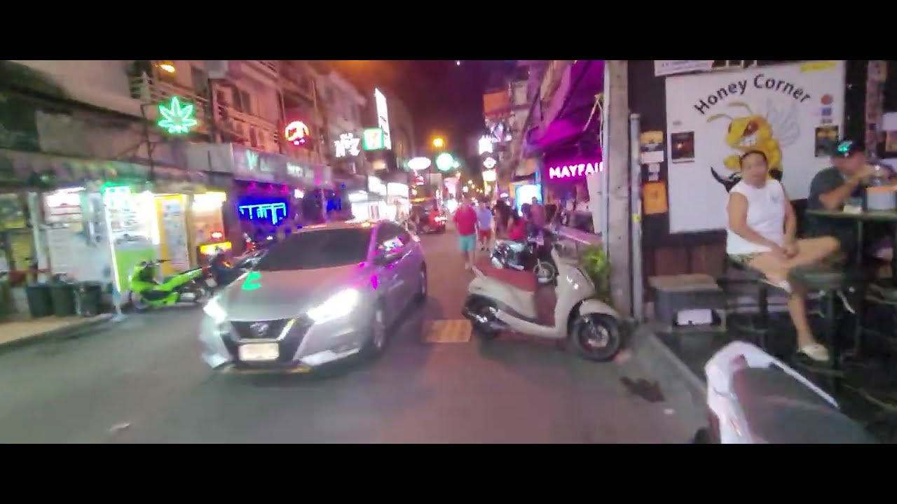 Night Walk Around Soi Buakhao, Pattaya, Thailand - YouTube