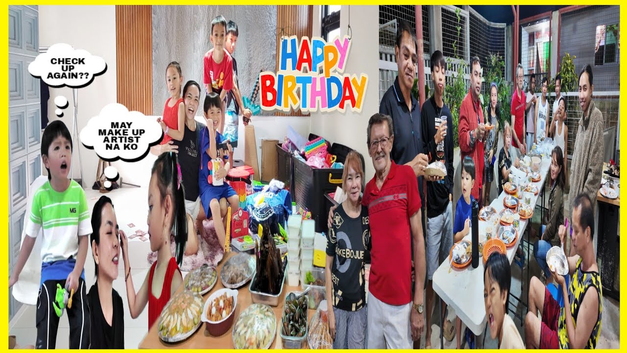 Jraco's check up + Uncle Armand's post birthday celebration - YouTube