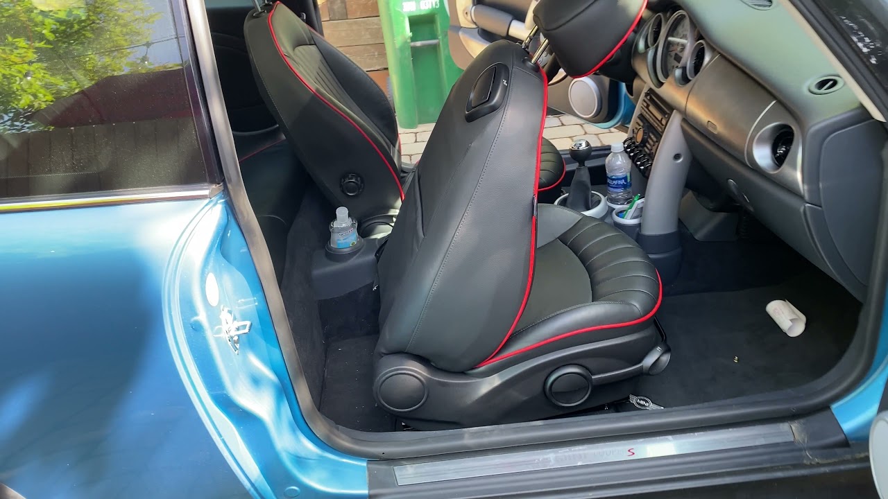 2002 JCW R56 Seat Install - YouTube