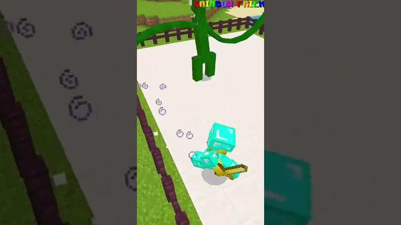 Green Mata a Mike.Two 😱 #shorts #mikecrack #rainbowfriends - YouTube