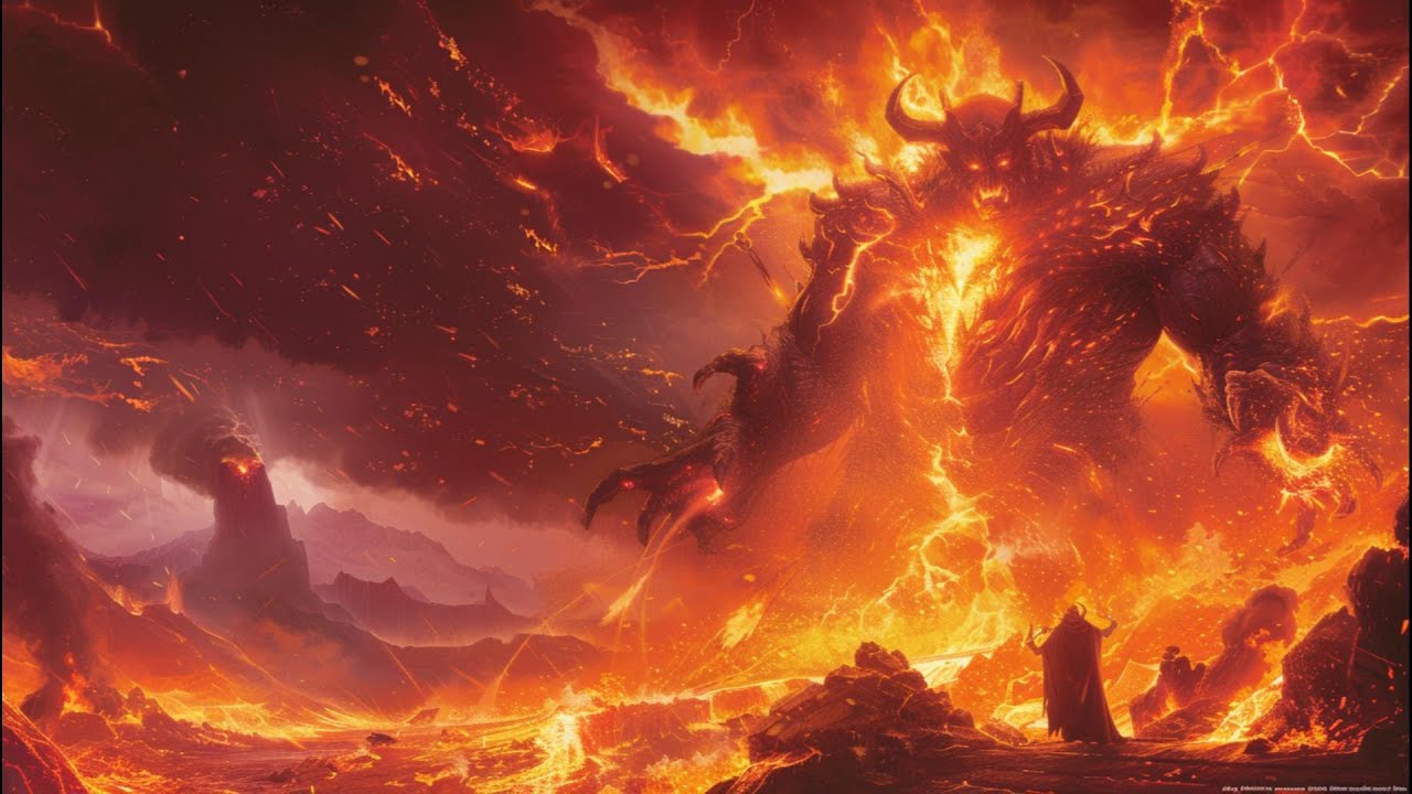Surtr, the fire giant in Norse mythology - YouTube