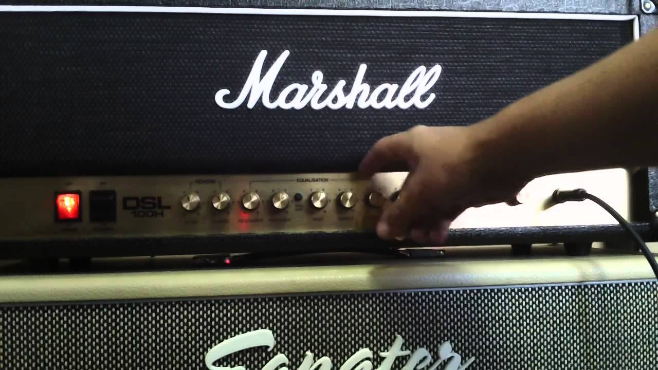 Review / Teste New Marshall DSL 100H (JCM 2000) - YouTube