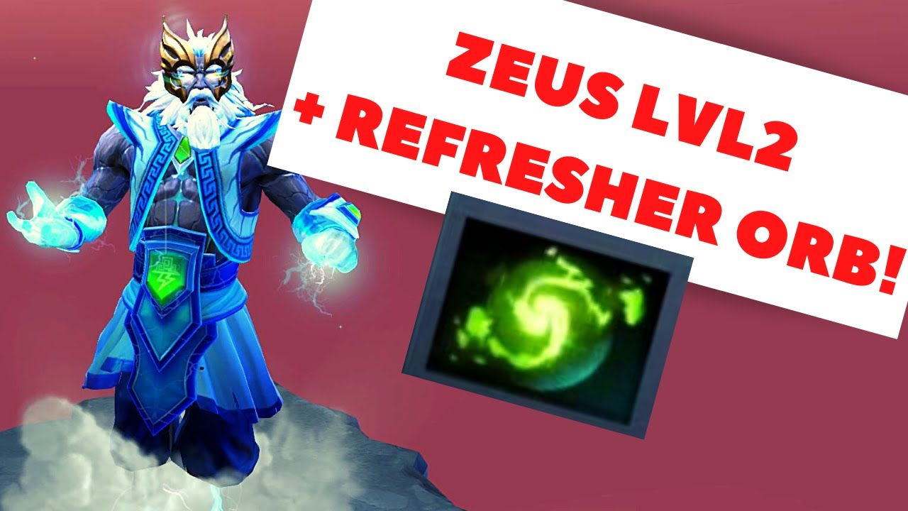 ZEUS MIT REFRESHER ORB + RAZOR LVL 3! DOTA 2 AUTO CHESS - YouTube