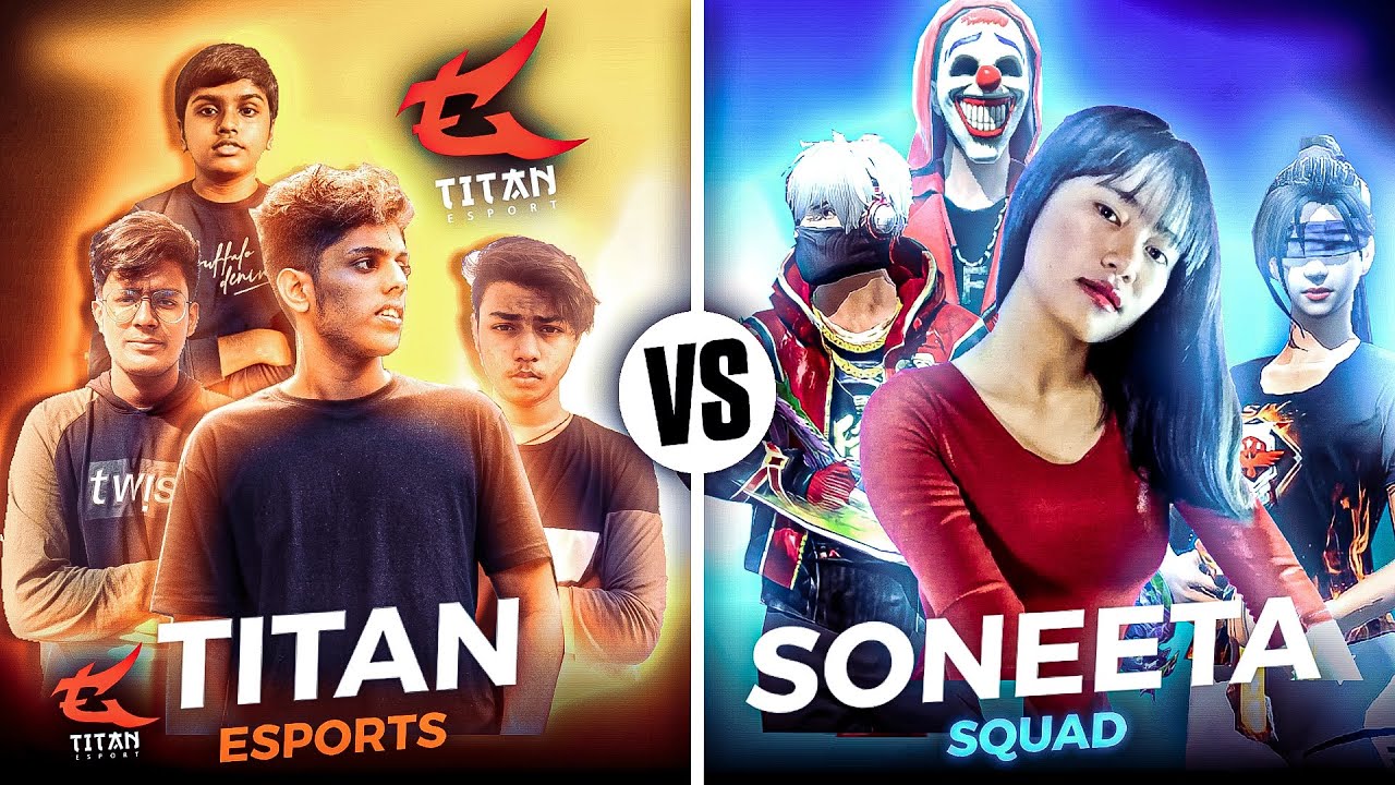 TITAN ESPORTS VS SONEETA SQUAD BEST OF 5 - TOP TEAMS CLASH | KMC VASCO ...