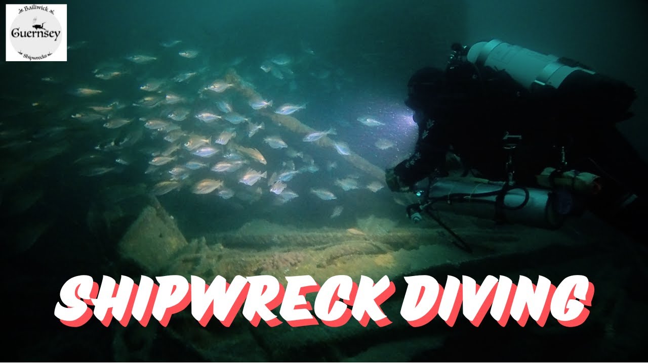 Deep Shipwreck Diving in the Channel Islands | Sark | Congers - YouTube