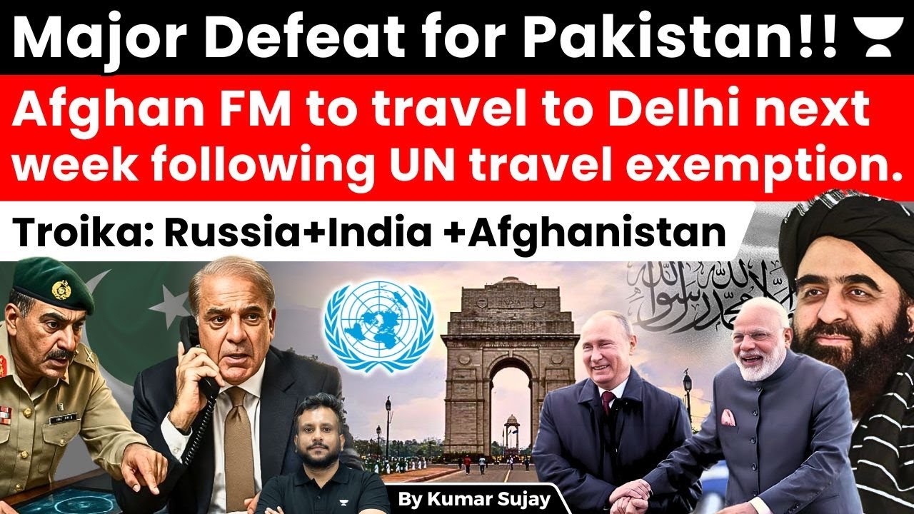 Afghanistan's FM Amir Khan Muttaqi To Visit Delhi Next Week As UNSC ...