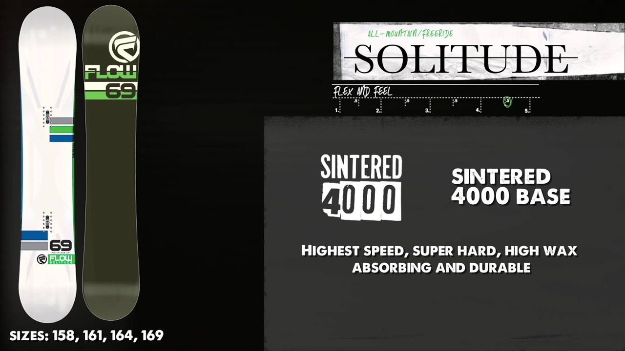 Flow Solitude Snowboard - YouTube