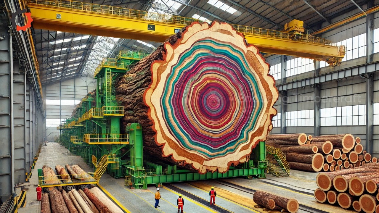 The Fastest And Most Awesome Tree Cutting Technique, The World's ...