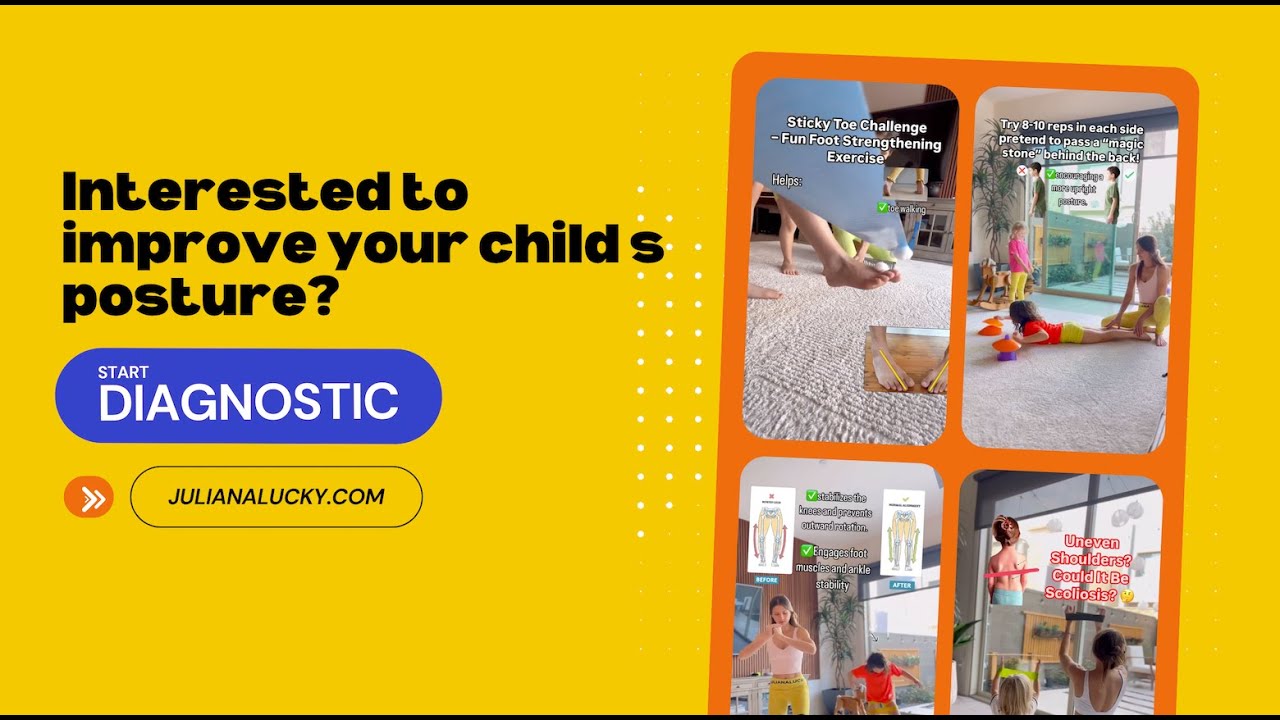 30%–50% of school-aged children show some form of posture deviation! - YouTube