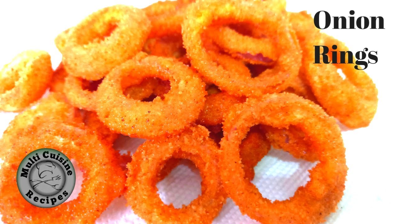 Crunchy onion rings | onion rings recipe easy | onion rings recipe ...