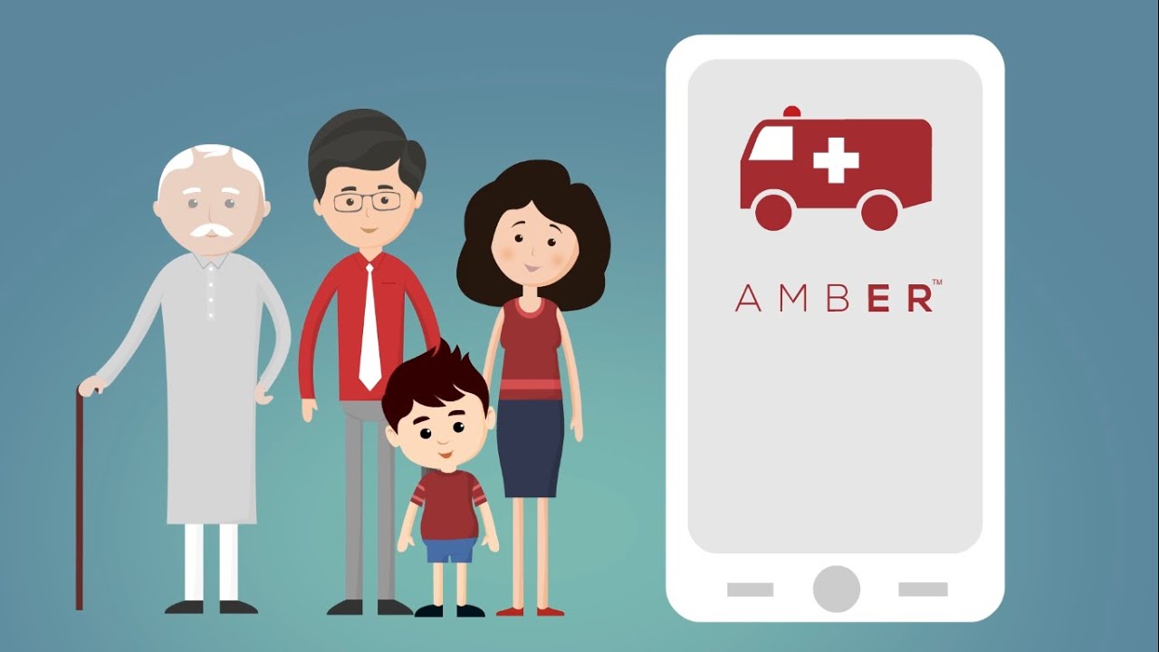 Explainer video for Amber app - YouTube