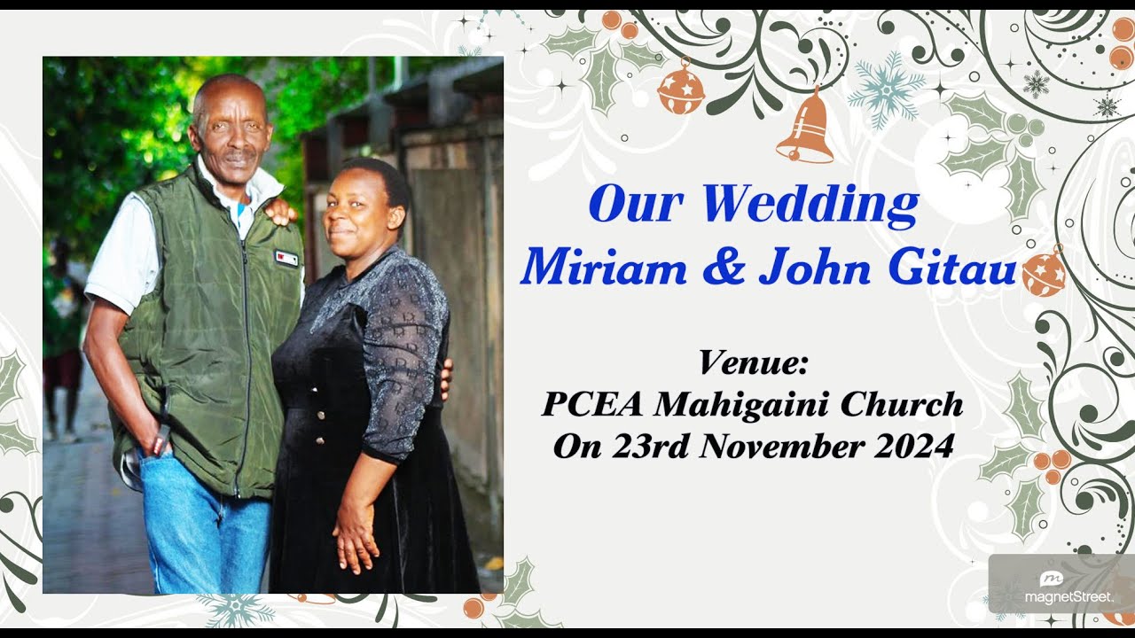 Miriam Weds John Gitau - YouTube