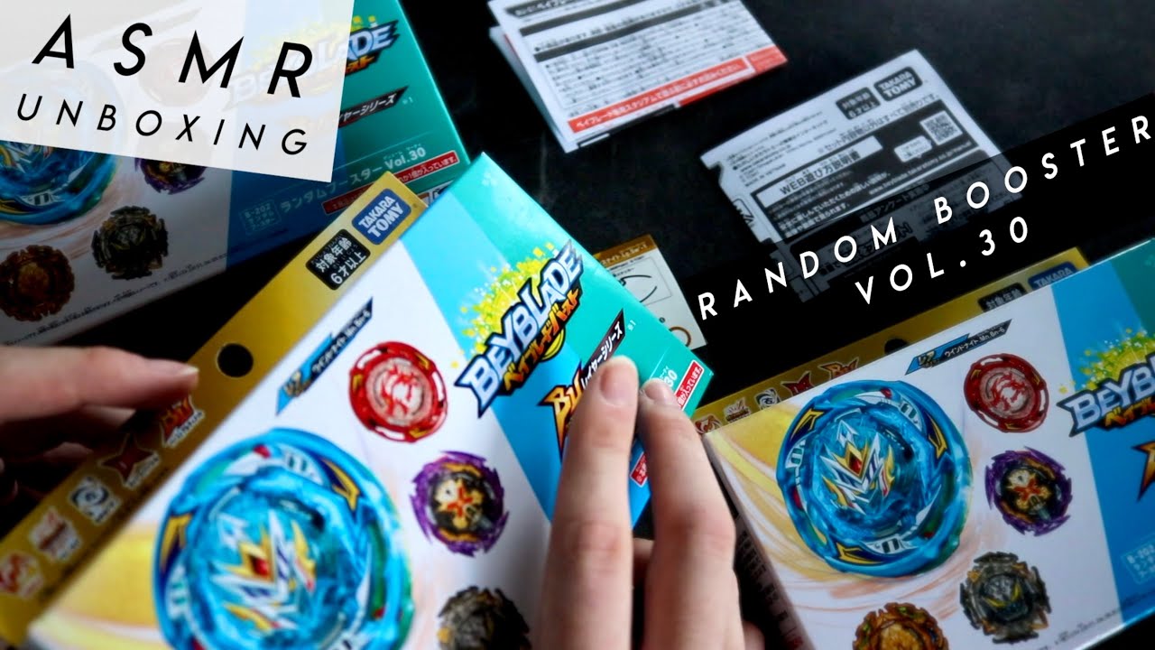 ASMR Unboxing: Random Booster vol.30 Wind Knight? | Satisfying Sticker ...