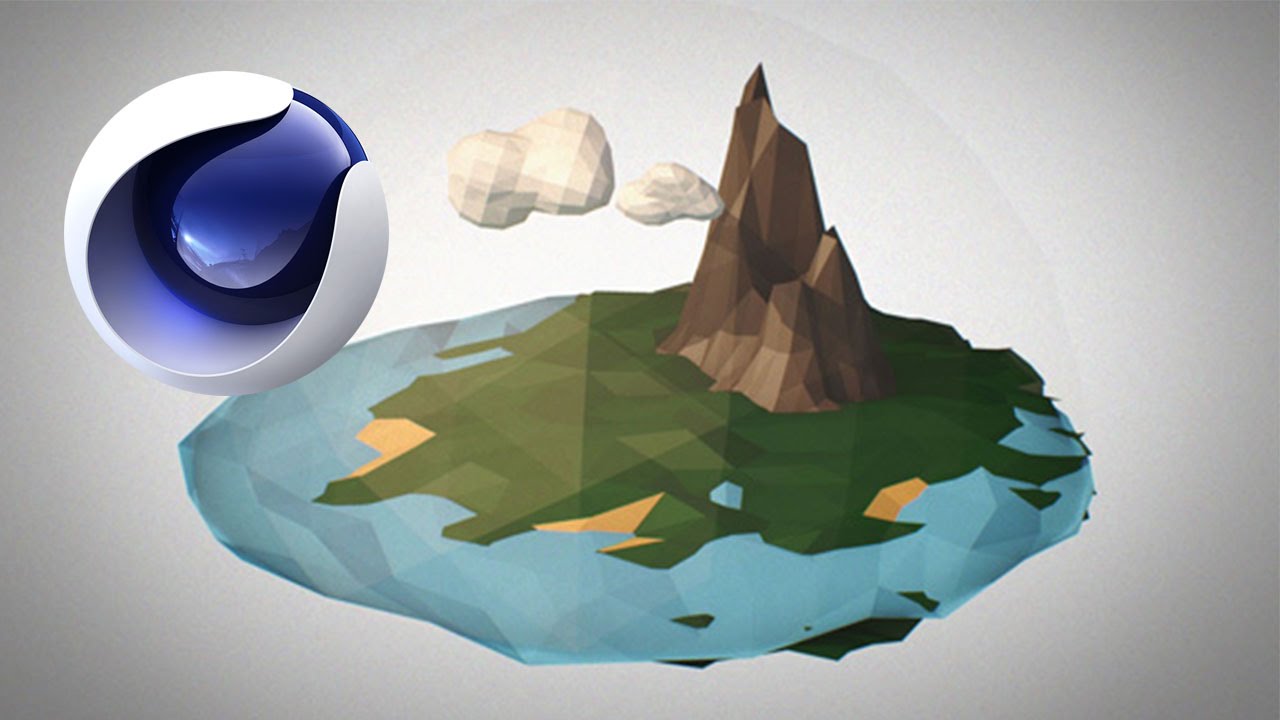 Cinema 4D: Low Poly World Tutorial Pt. 1 - YouTube