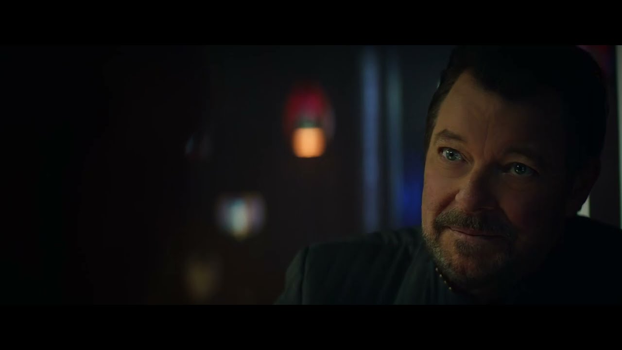 Star Trek Picard 3x3 Jean Luc and Riker Talk About His Son s Birth 02 ...