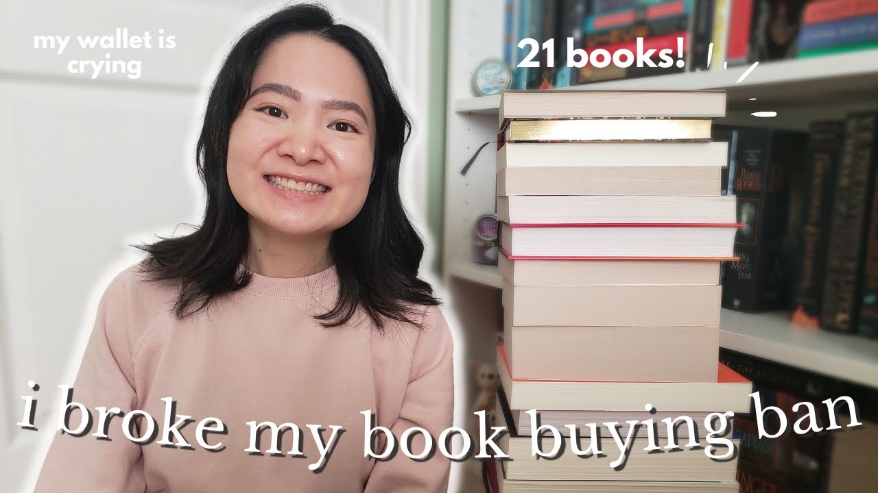 all the books i bought in 2023! & i broke my book buying ban 🤭 (21 ...
