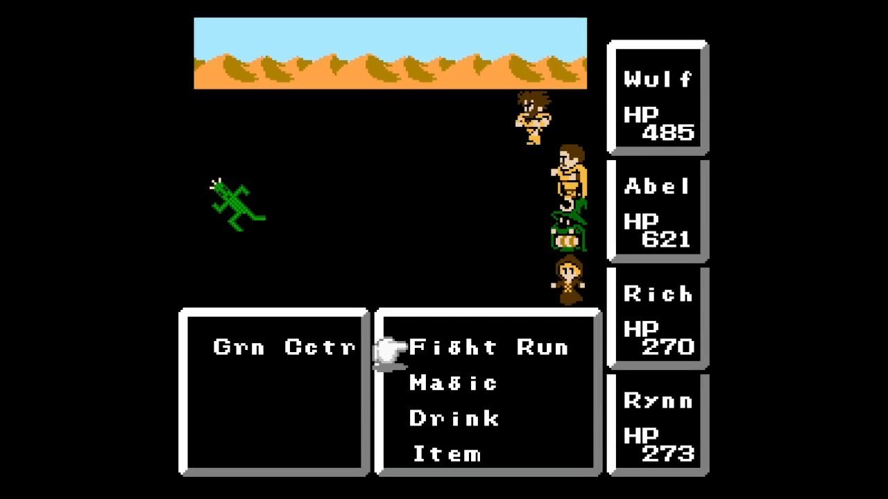 Moogles of the Waterfall Cave | NES Hack Final Fantasy in Another Time ...