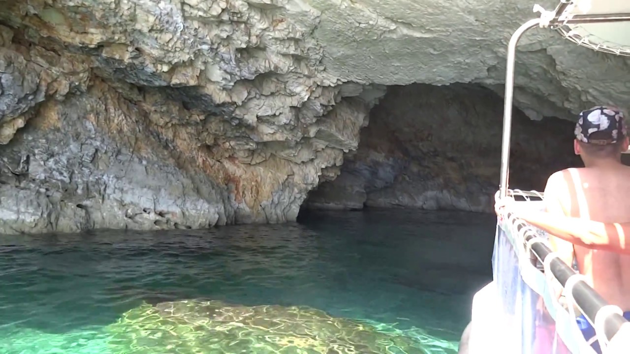 Keri Caves, Zakynthos, Greece - YouTube