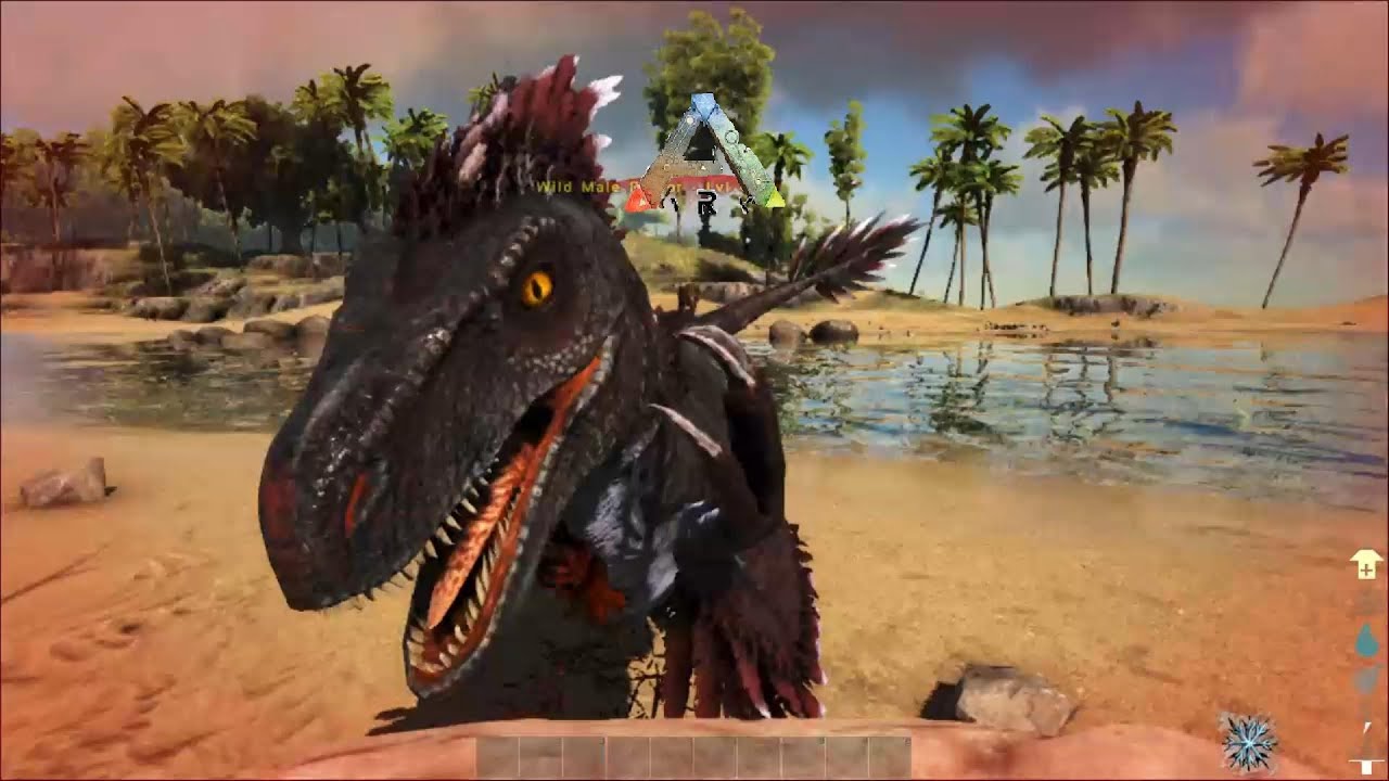 stupid Raptors ark - YouTube