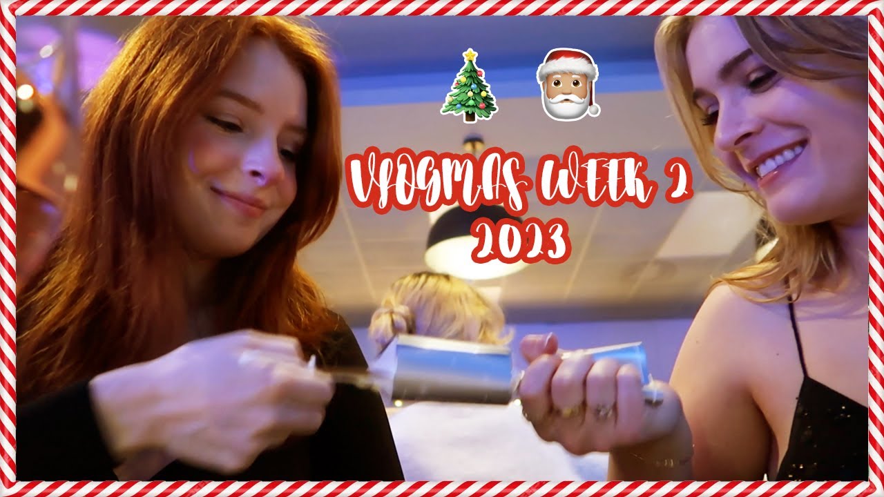 Vlogmas 2023, Week 2 - Shopping for Presents, Christmas Formal, and End of Uni Assignments ...