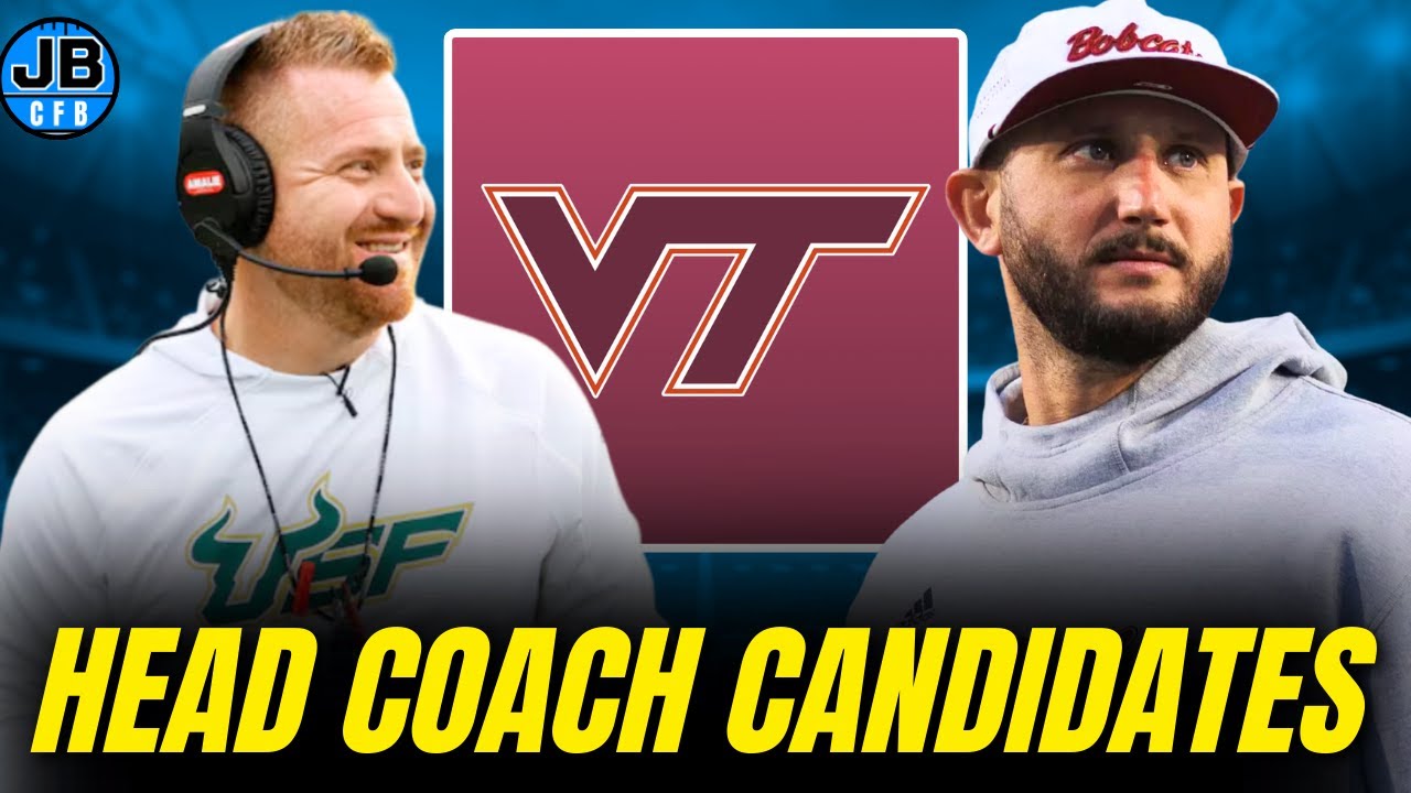 Top Virginia Tech HEAD COACH Candidates - Who replaces Brent Pry? - YouTube