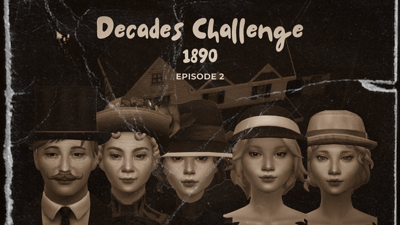A chaotic beginning... | Sims 4 Decades Challenge - Episode 2 - YouTube
