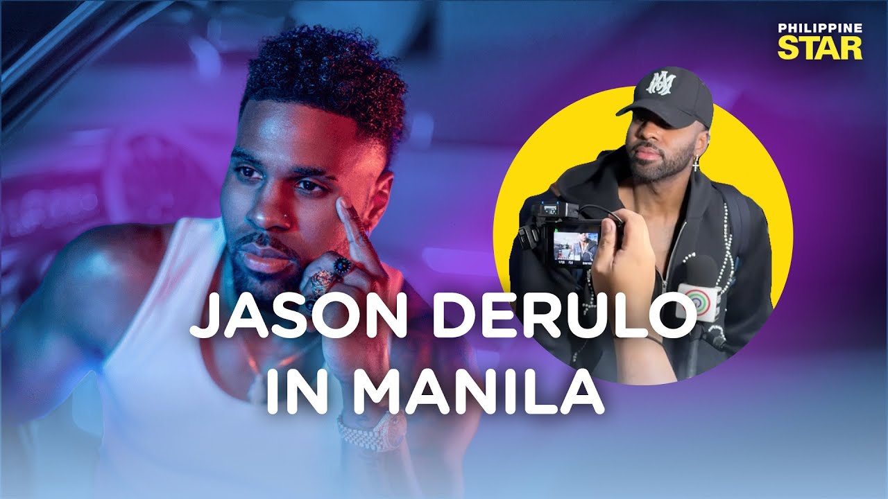 Jason Derulo talks about recent Manila concert - YouTube