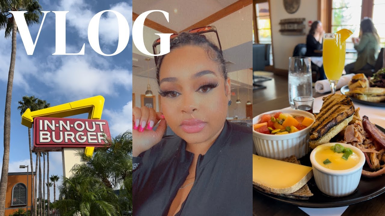 VLOG | 24H IN LOS ANGELES + BB BRUNCH + WINE TASTING + MORE …. - YouTube