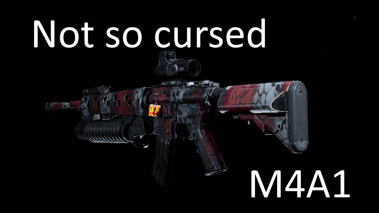 Not So Cursed M4A1 (Cursed CoD Guns) - YouTube