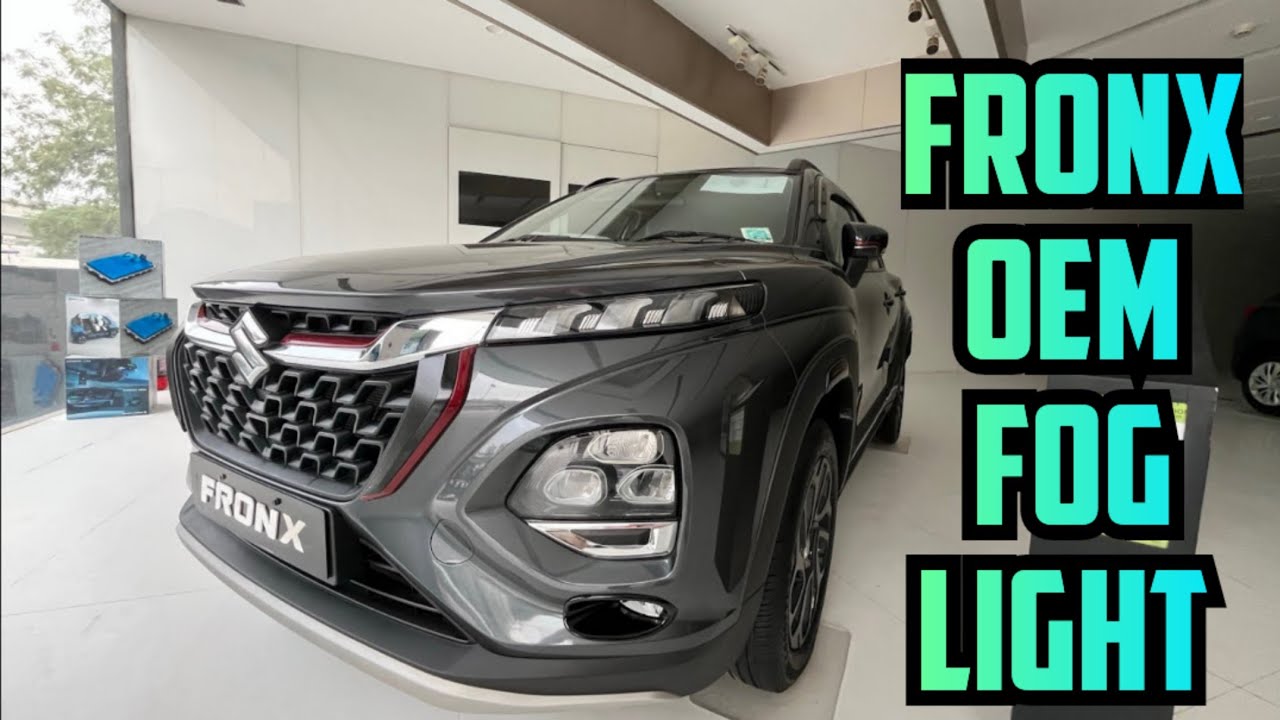 2025 Fronx Nexa Genuine Fog Lamp OEM kit with Pricing 💯 Installation via Review - YouTube