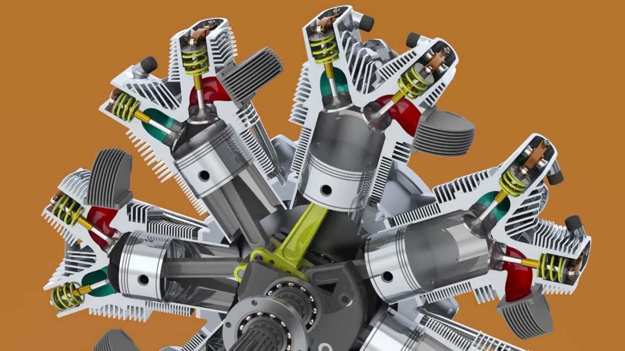 Rad.Motor_Continental R670 para Versión 3 - YouTube