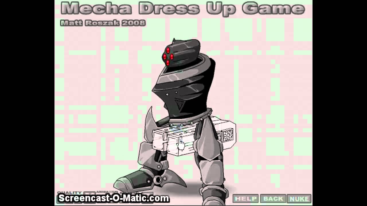 Mecha Dress up Game:PHALLIC GUN - YouTube