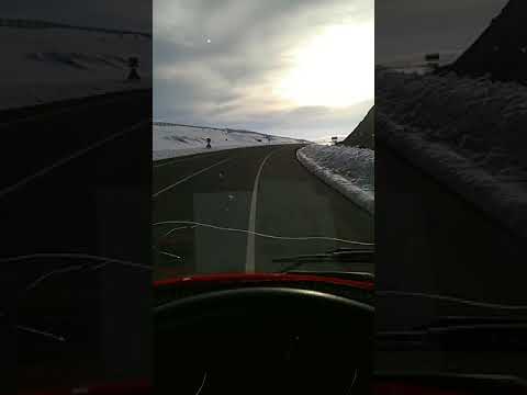 Atego ile Güzel Kar manzarasi