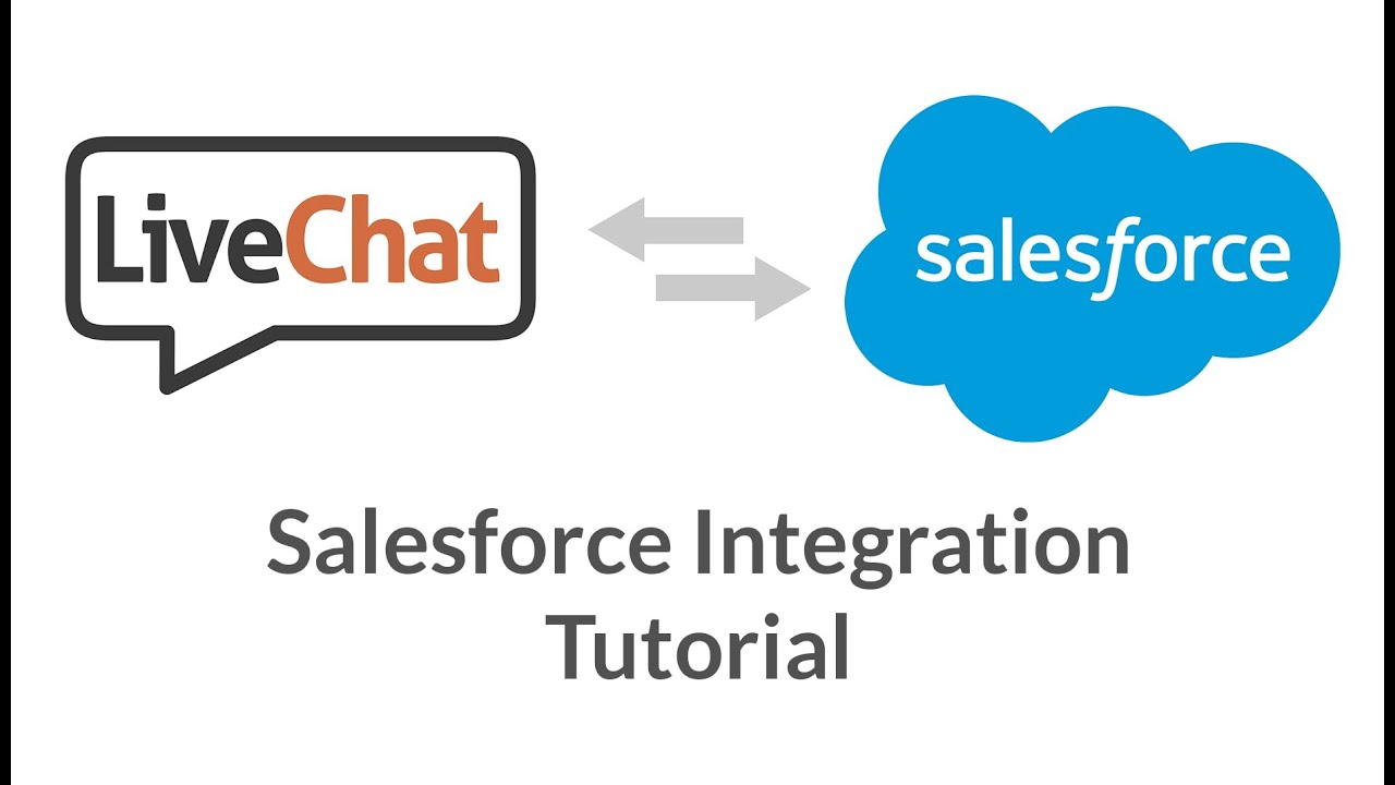Salesforce & LiveChat integration - YouTube