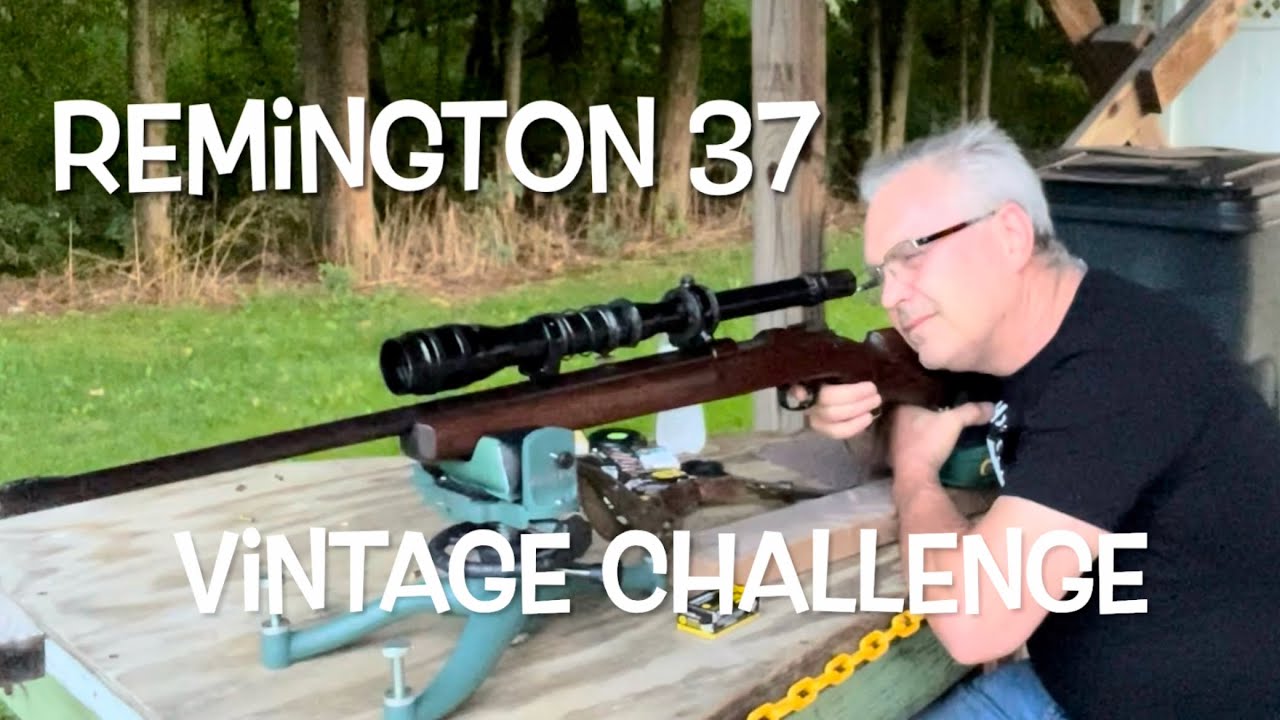 @Dayattherange vintage rimfire challenge first year Remington 37 B&L ...