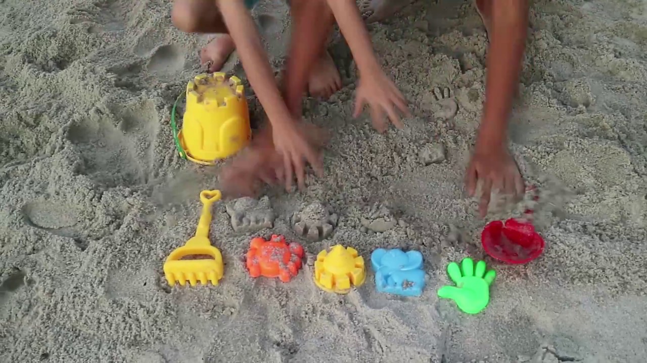 MAINAN ANAK | MAIN PASIR DI PANTAI | PLAY SAND CASTLE | 7 SEASIDE BEACH ...