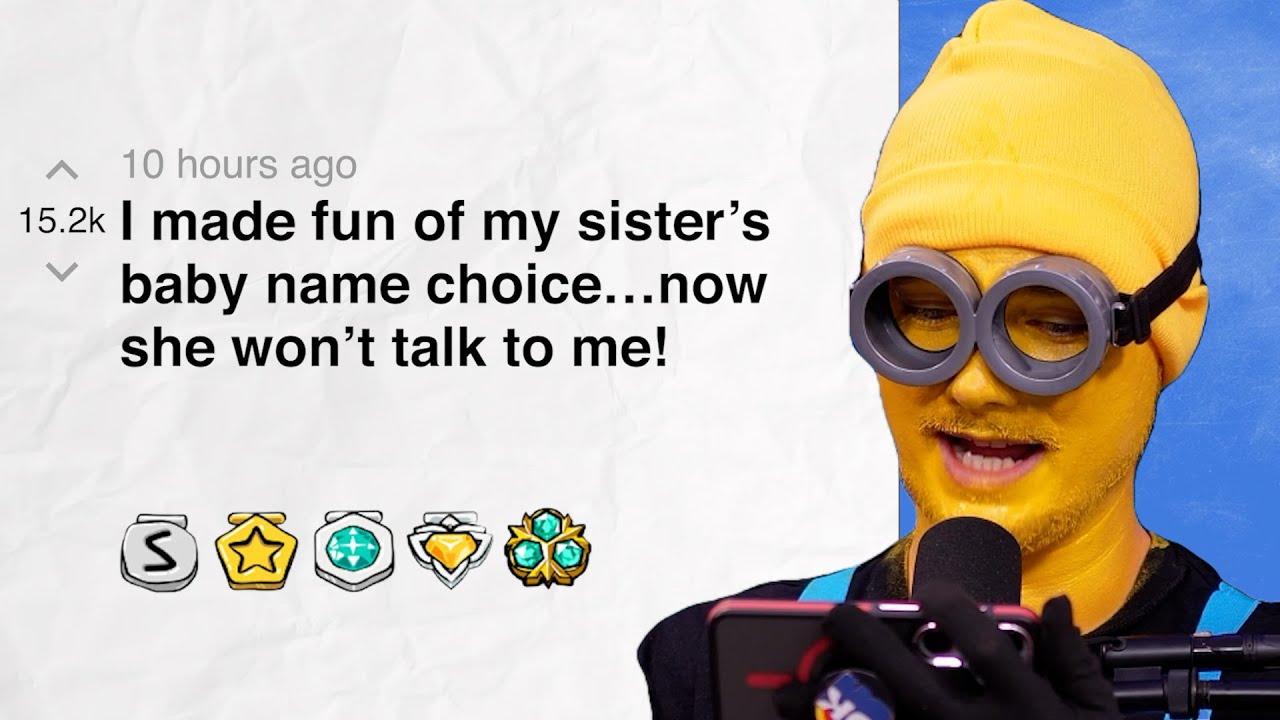 I made fun of my sister’s baby name choice…now she won’t talk to me ...