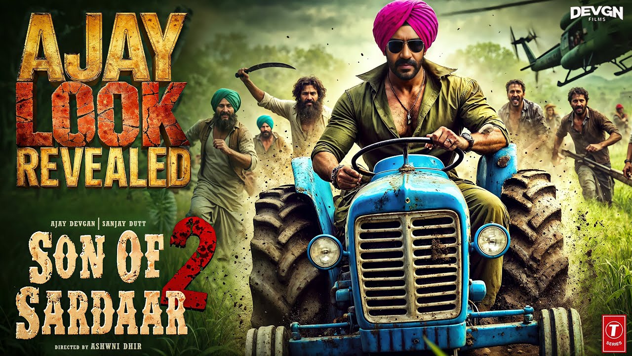 Son Of Sardaar 2 | Ajay look revealed | Sunny Deol | Ajay Devgn ...
