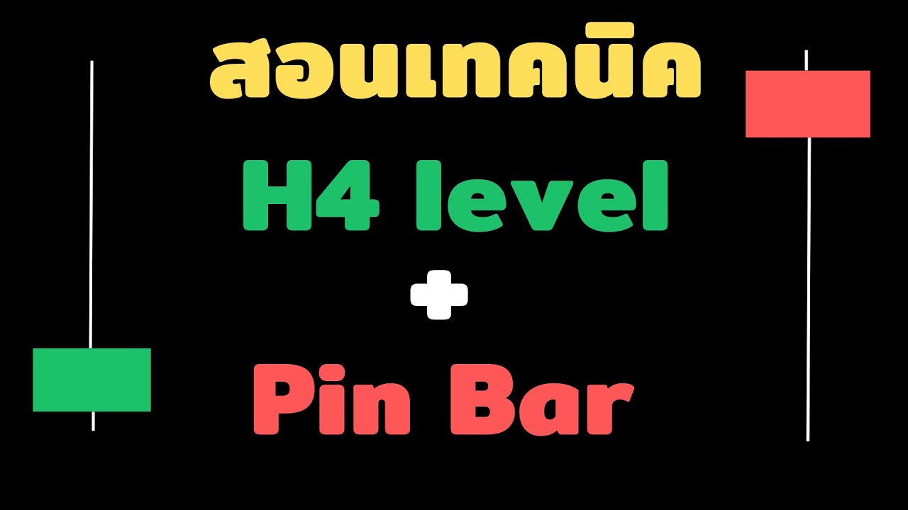 สอนเทคนิคการเทรด forex กราฟเปล่า ด้วยเทคนิค H4 level + Pin Bar - YouTube