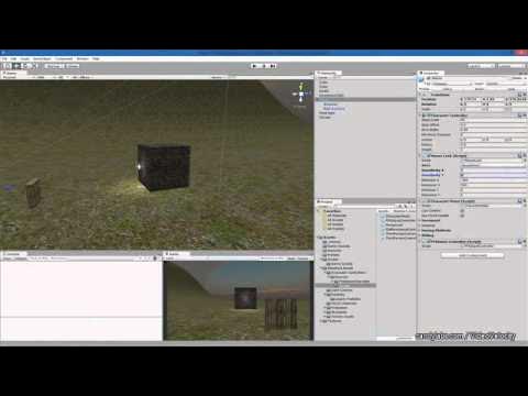 Unity 3d open world multiplayer timelapse part 1 - YouTube