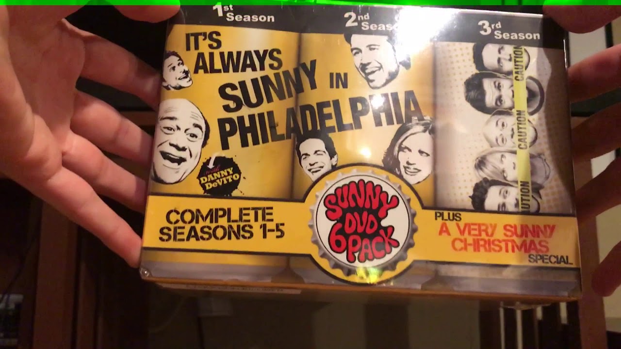 ITS ALWAYS SUNNY DVD 6-PACK UNBOXING! - YouTube