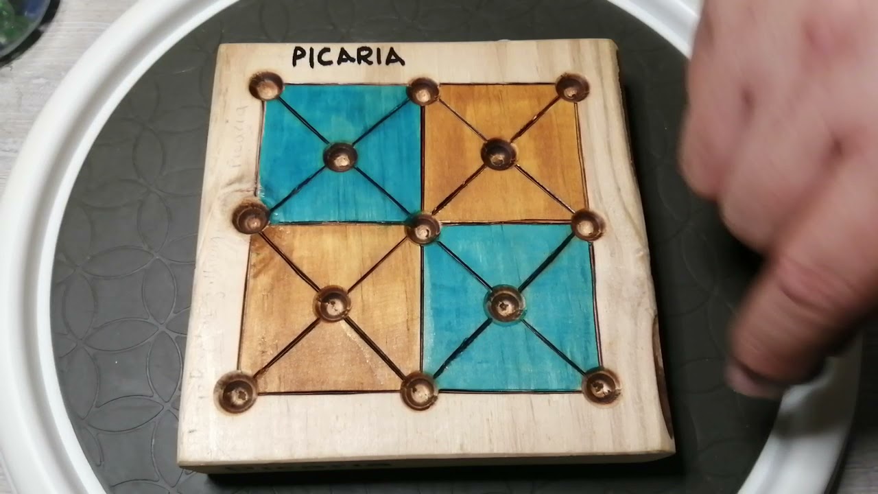 !Como jugar Picaria! !How to play Picaria! 101 Juegos de mesa antiguos ...