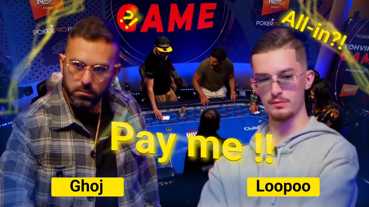 “THIS IS THE WORST RIVER” | Ghoj 3-BET 5 000€ face à Loopoo - @YoH ...